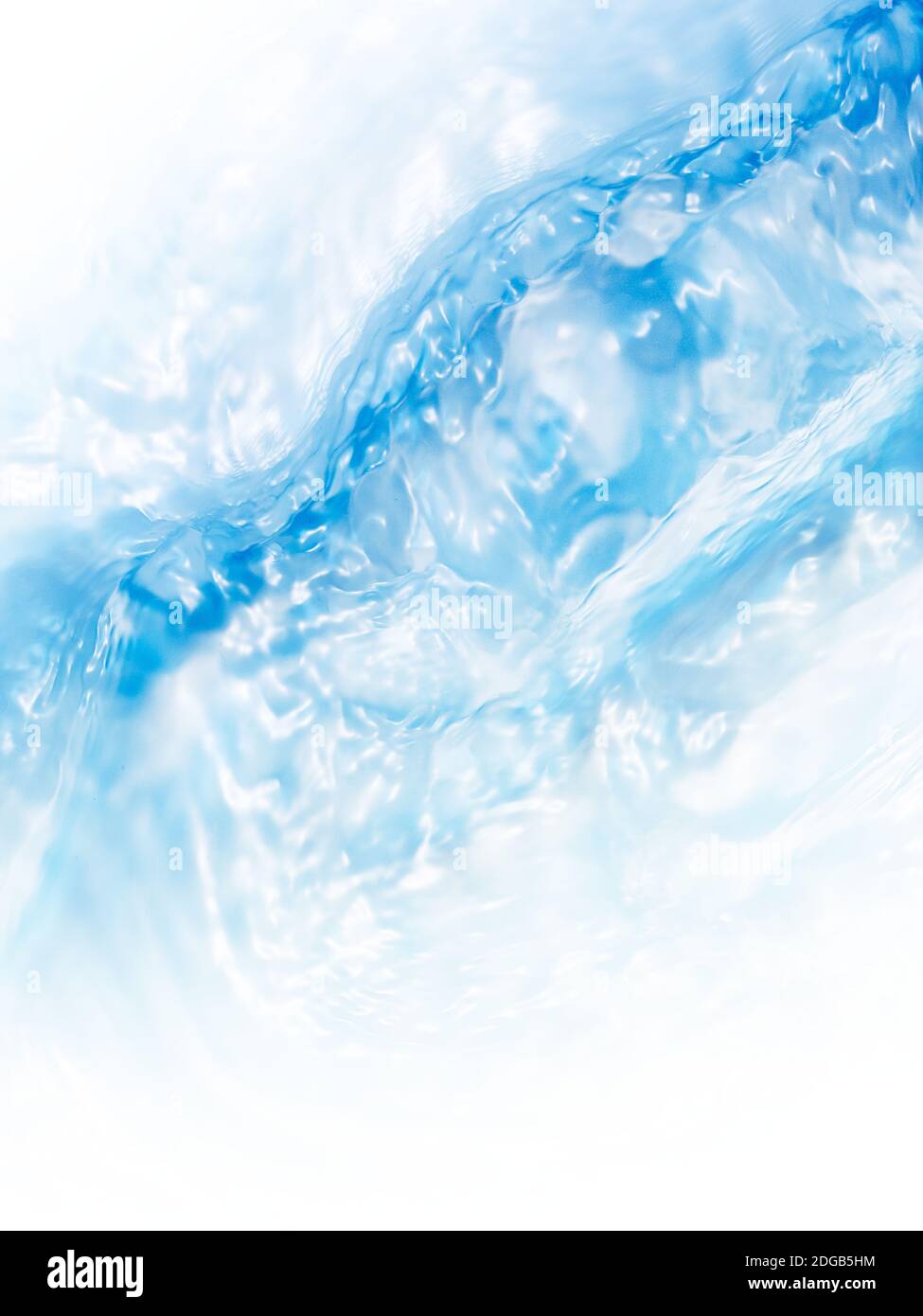 Blue white water fade hi-res stock photography and images - Alamy