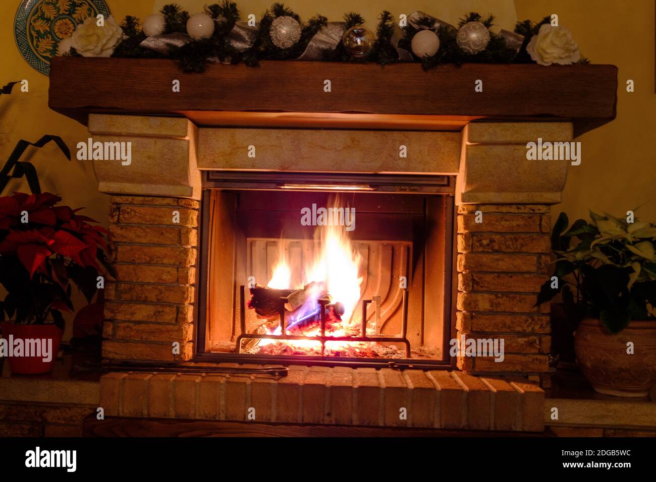 December 2020:A Christmas Chimney Stock Photo - Alamy