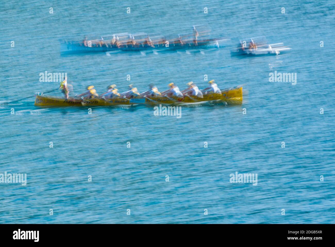 TRAINERA, traditional boat of the Cantabrian sea coast at the southern ...