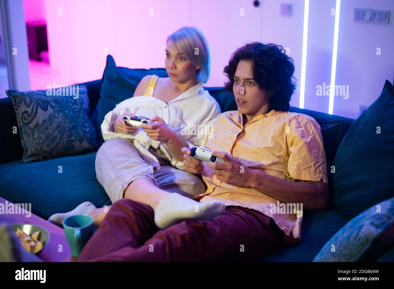 Adults Playing Video Games