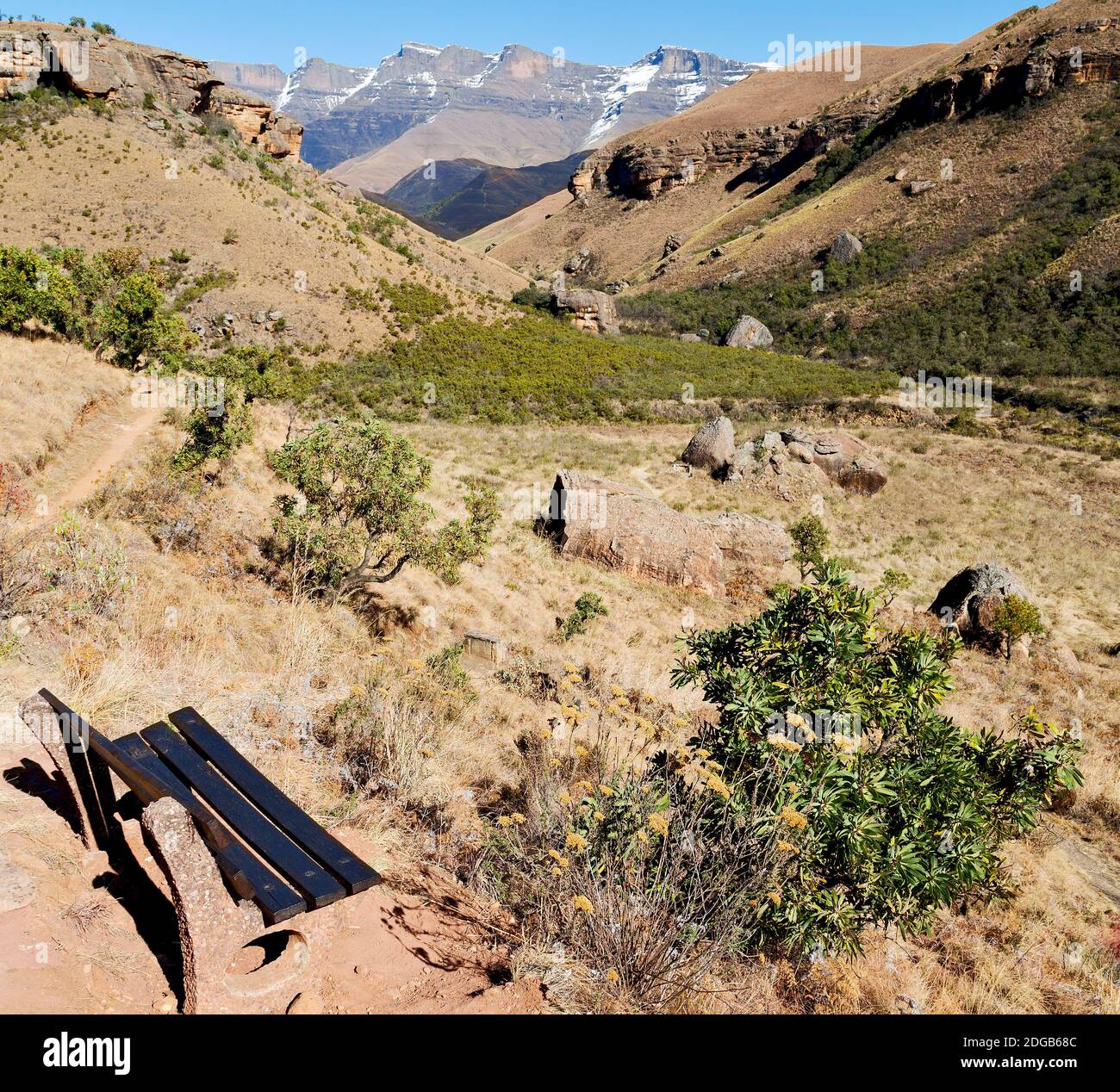 In south africa valley of desolation Stock Photo - Alamy