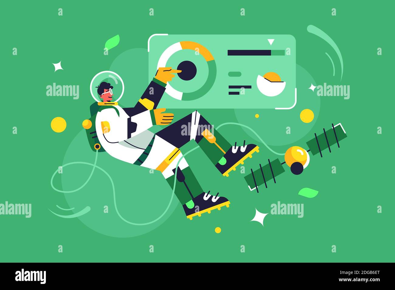 Rocket icon in hand Stock Vector Images - Alamy