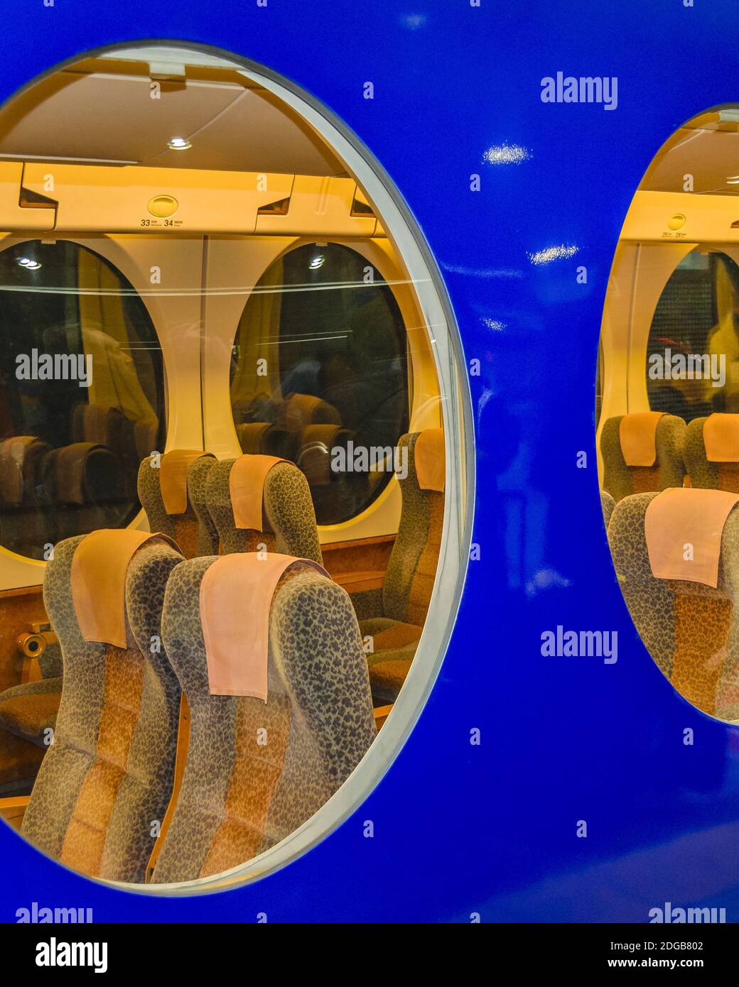 Shinkansen bullet train interior hi-res stock photography and images ...