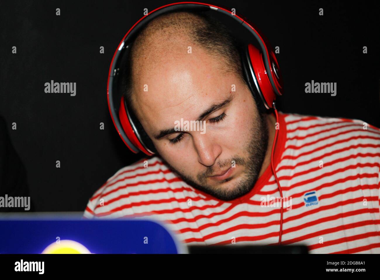 Coruna-Spain. Portraits of the singer and DJ Kiko Rivera "Paquirrín ...