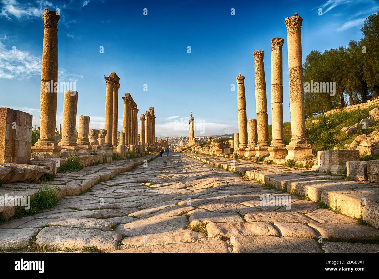 The antique archeological site classical heritage Stock Photo - Alamy
