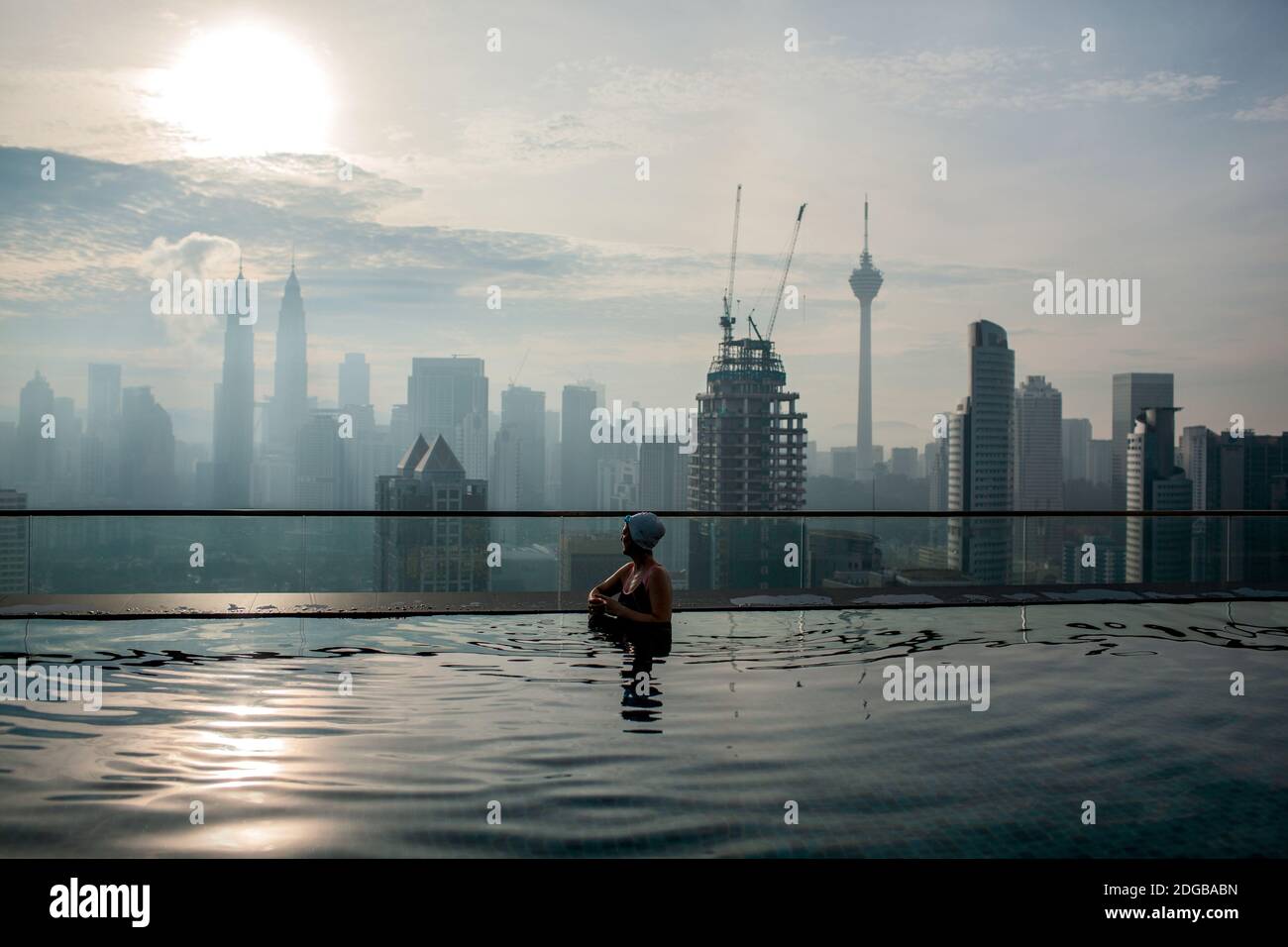 Relaxing view enjoying city hi-res stock photography and images - Alamy