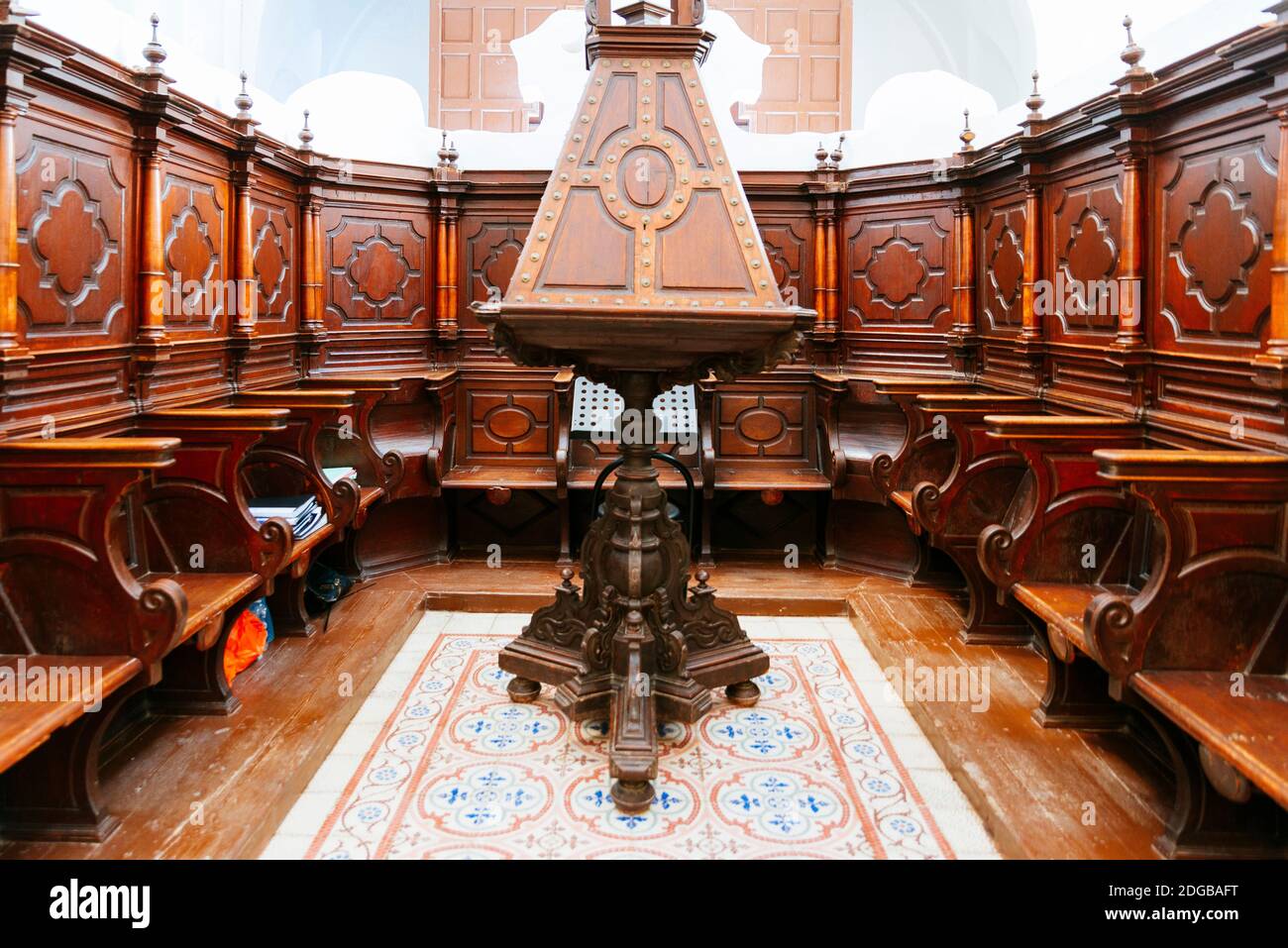 The choir. Church of Santa María de la Mesa, also Santa María de la ...