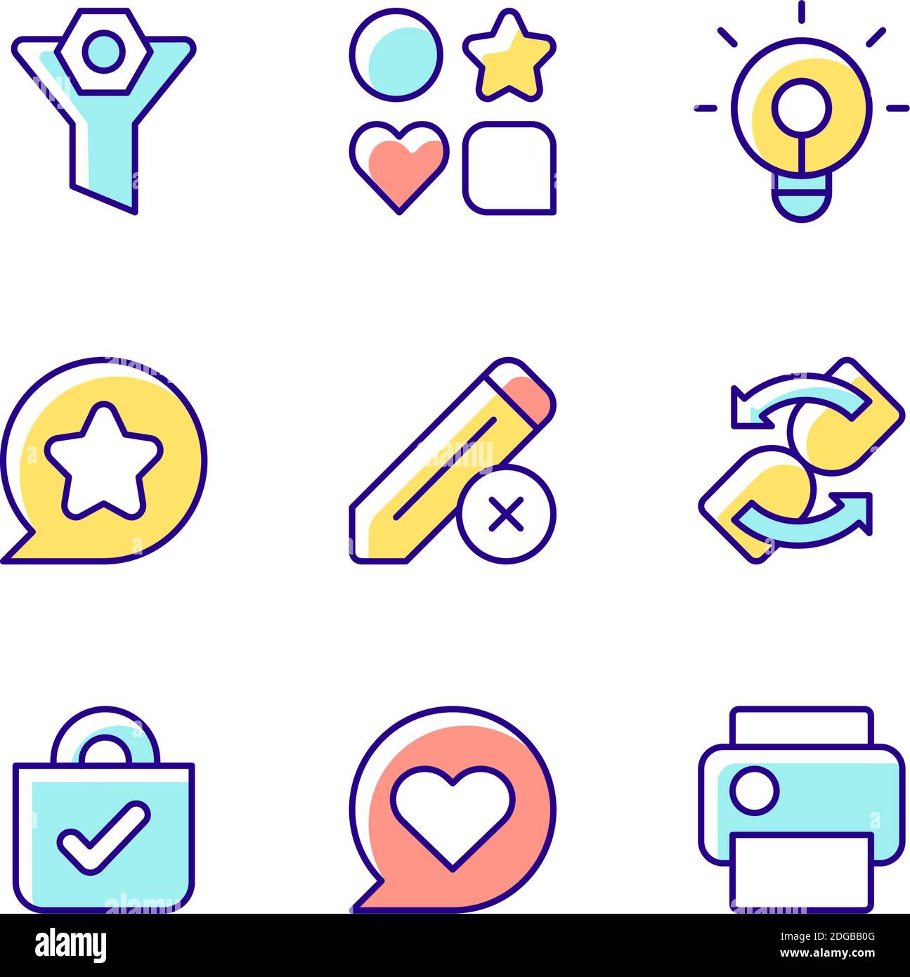 Rgb color filter hi-res stock photography and images - Alamy