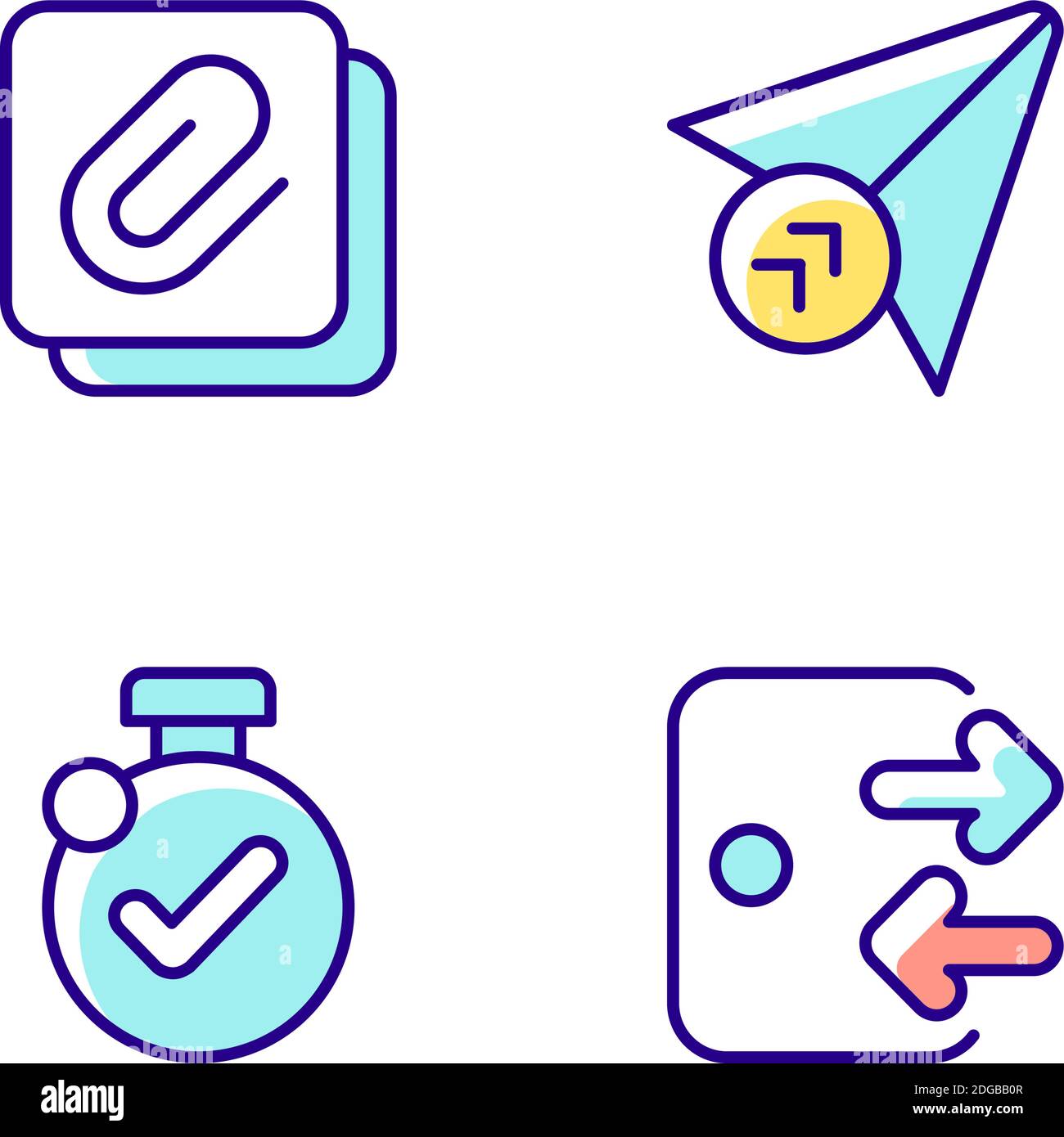 Plane attach Stock Vector Images - Alamy
