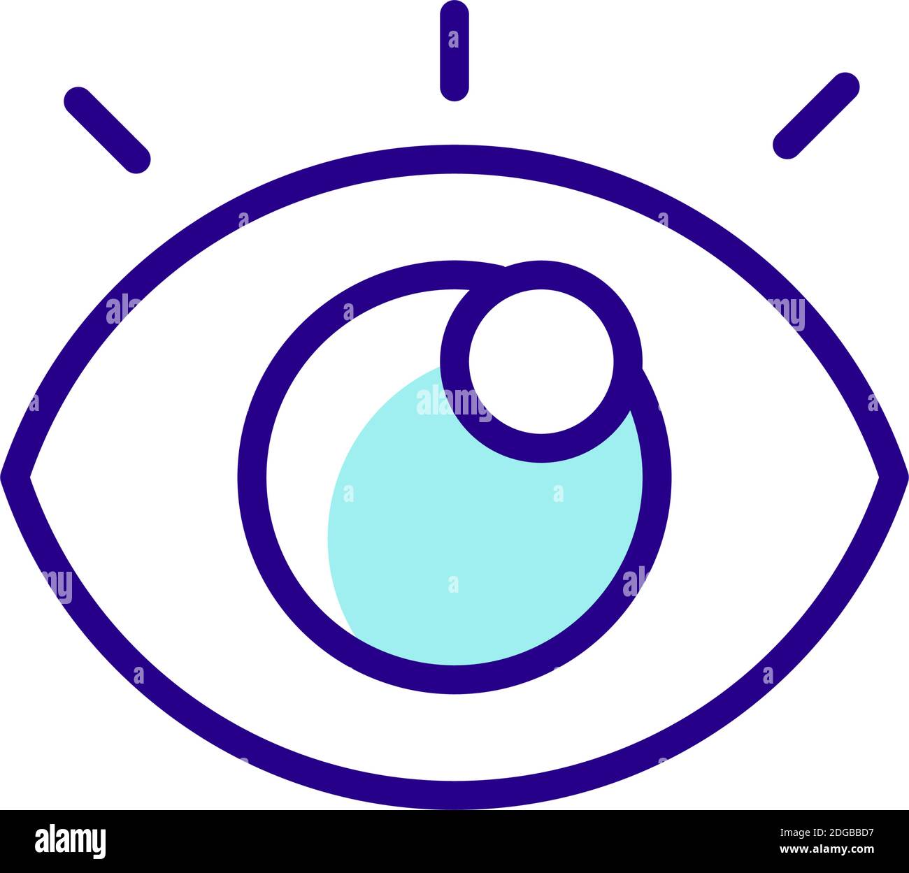 Viewing RGB color icon Stock Vector Image & Art - Alamy