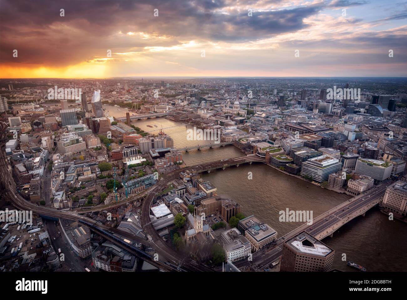 Aerial View London High Resolution Stock Photography and Images - Alamy