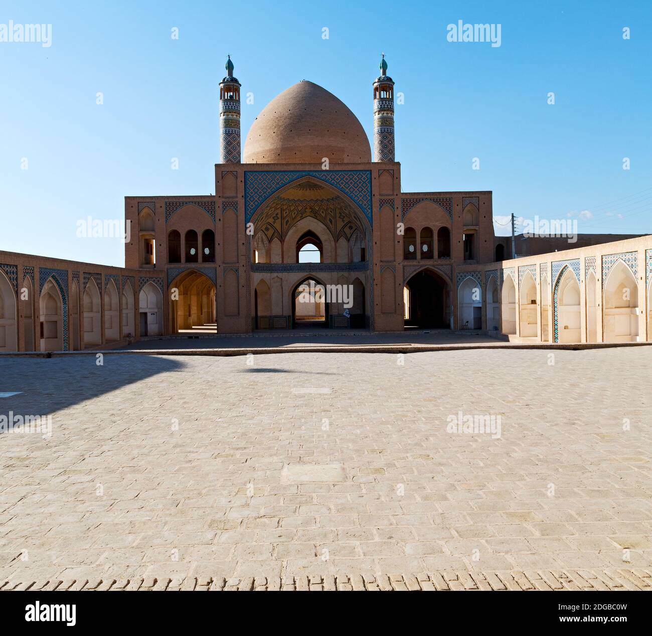 In iran the old mosque Stock Photo - Alamy