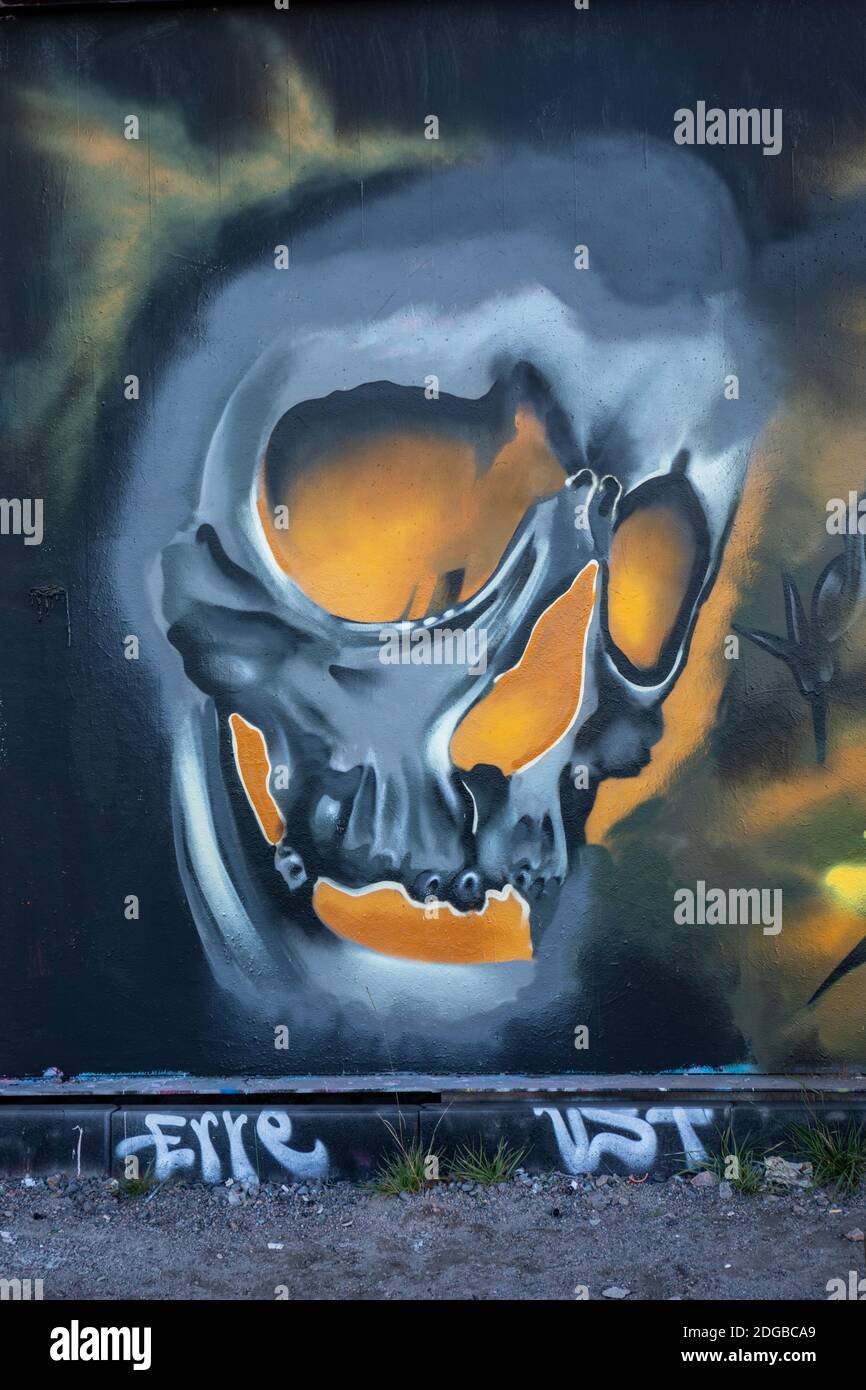 Suvilahti graffiti wall hi-res stock photography and images - Alamy