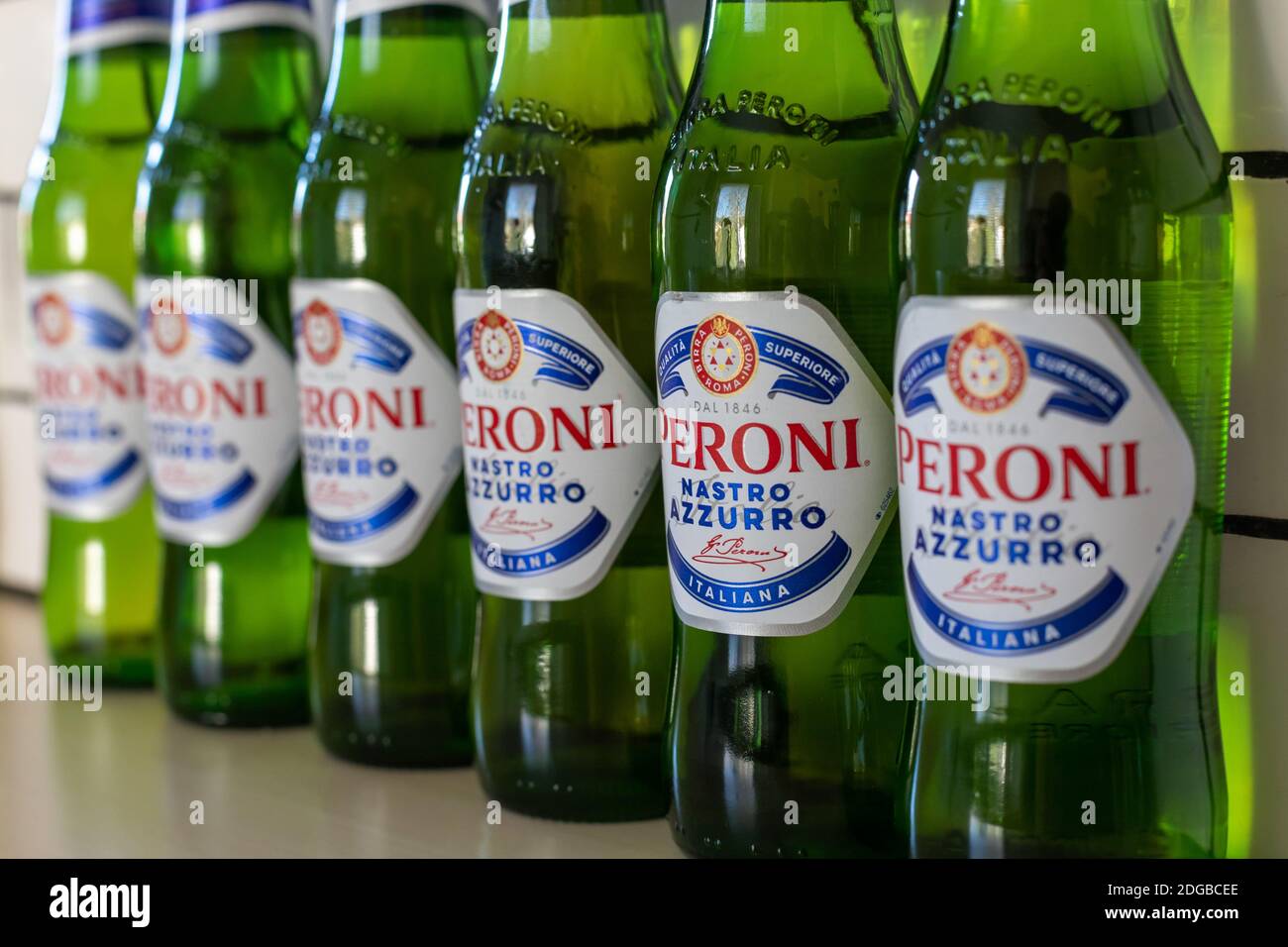 Peroni bottles hi-res stock photography and images - Alamy