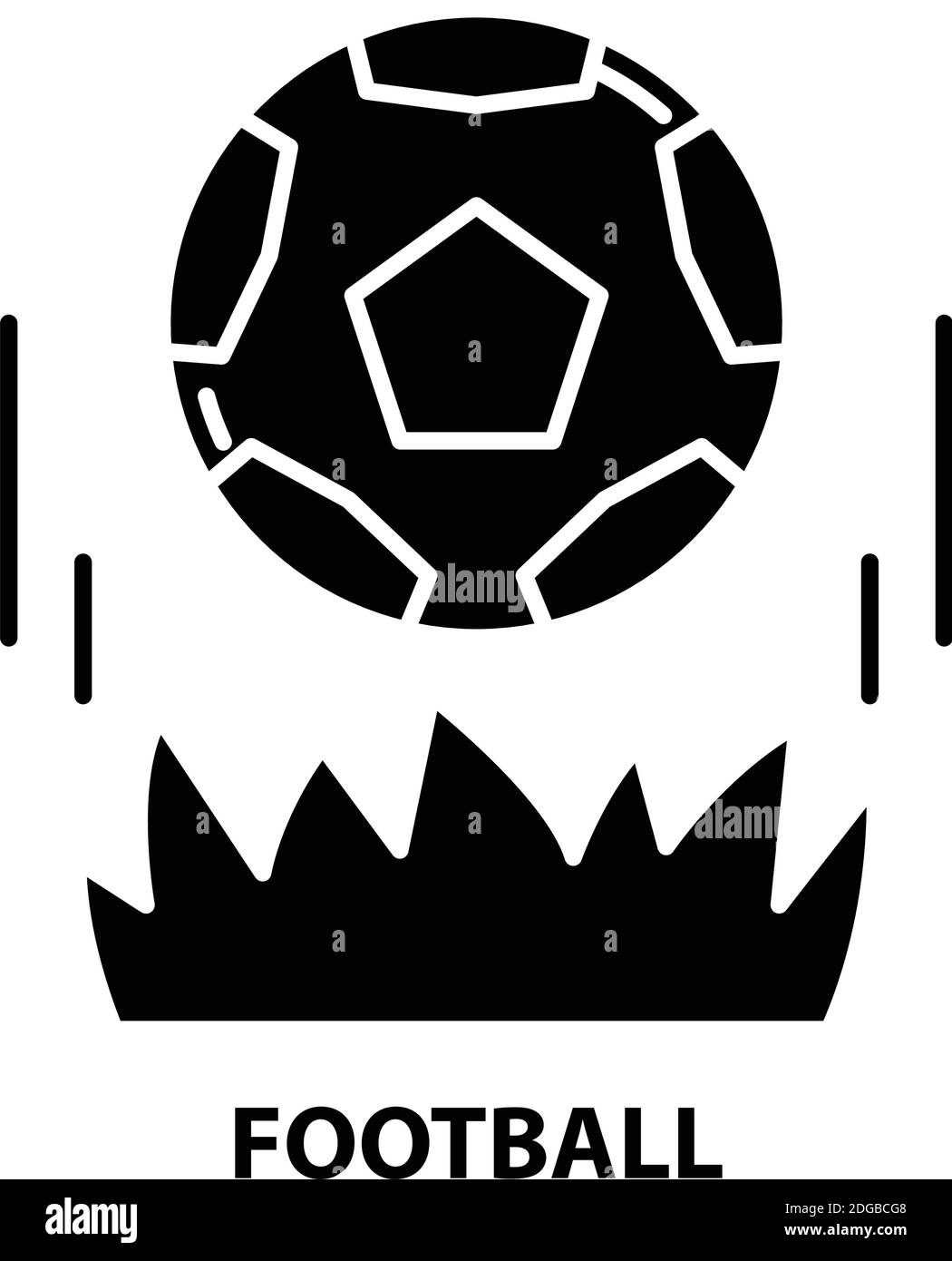 Football stadium lights background illustration Black and White Stock ...