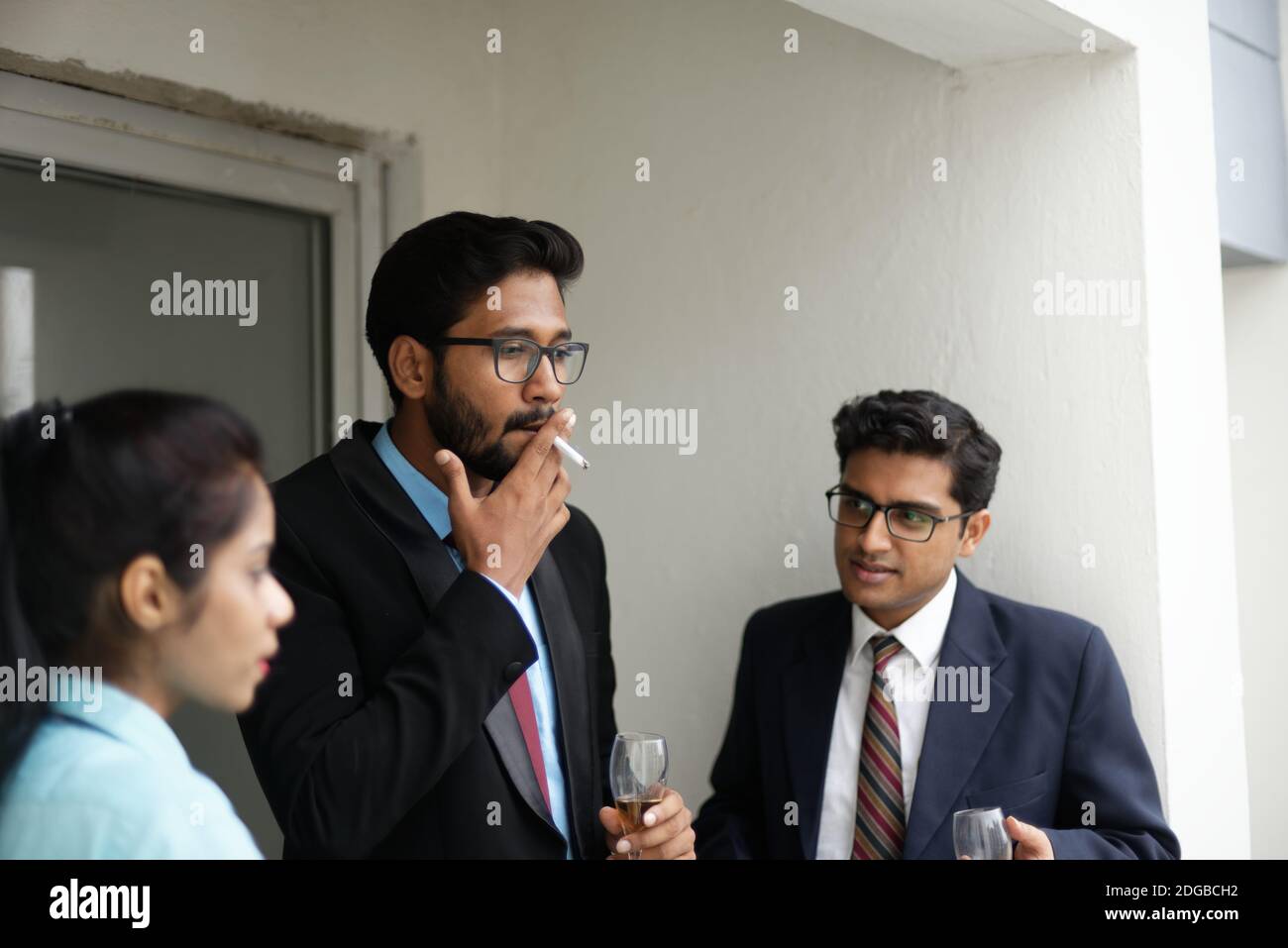 Corporate meetings between young and energetic Indian Bengali bosses ...