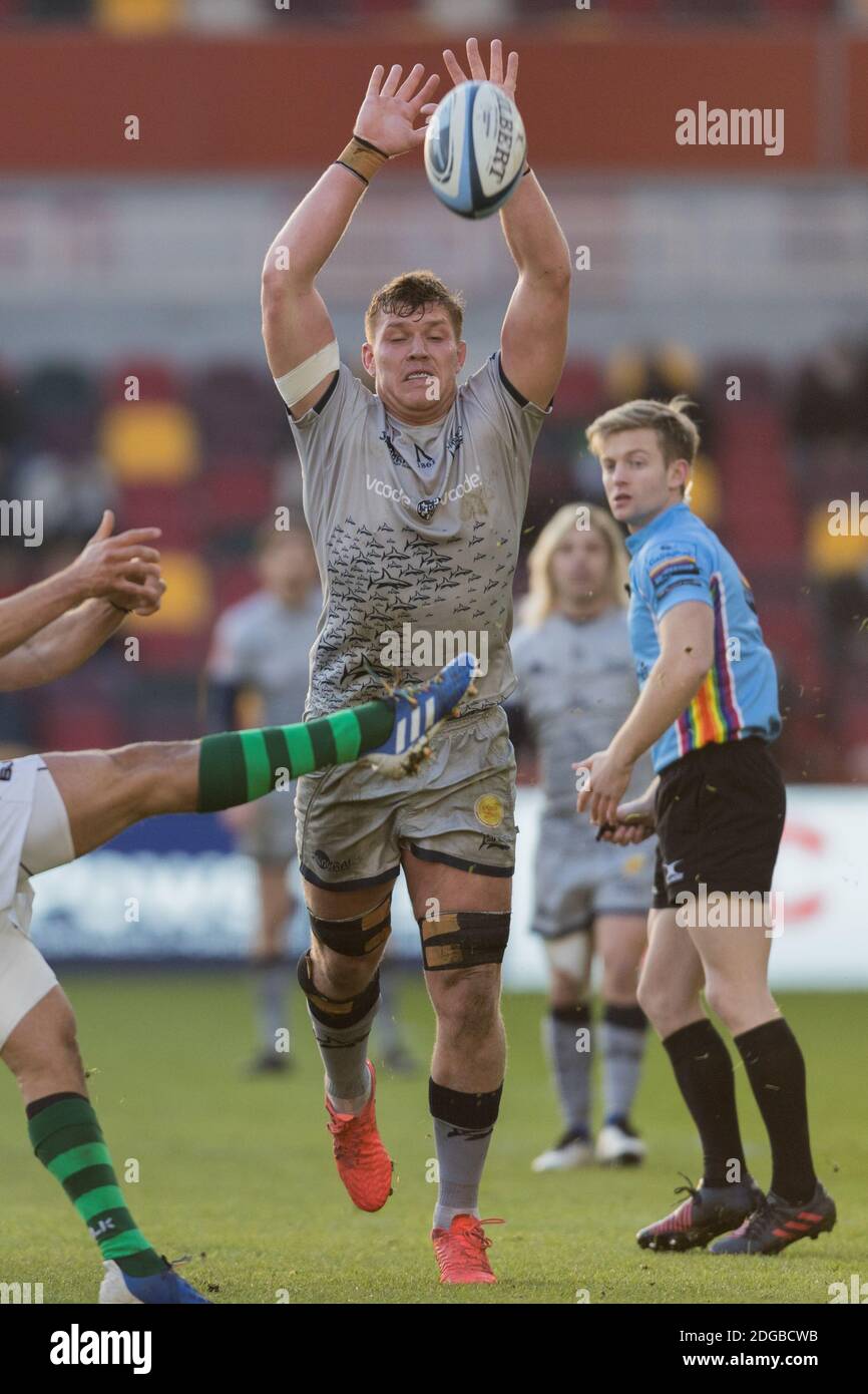 Cobus Wiese of Sale Sharks Stock Photo - Alamy