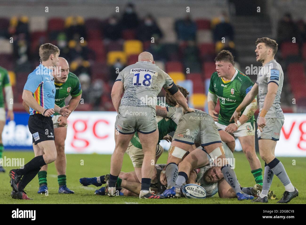 Christopher Ridley (Referee) in action Stock Photo - Alamy