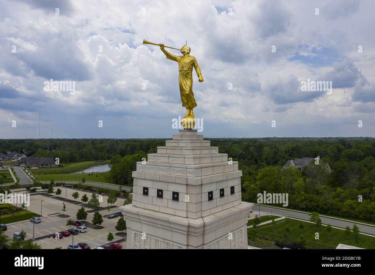 Jesus statue mormon church hi-res stock photography and images - Alamy