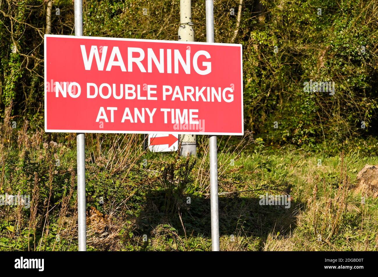 Private car park warning sign hi-res stock photography and images - Alamy