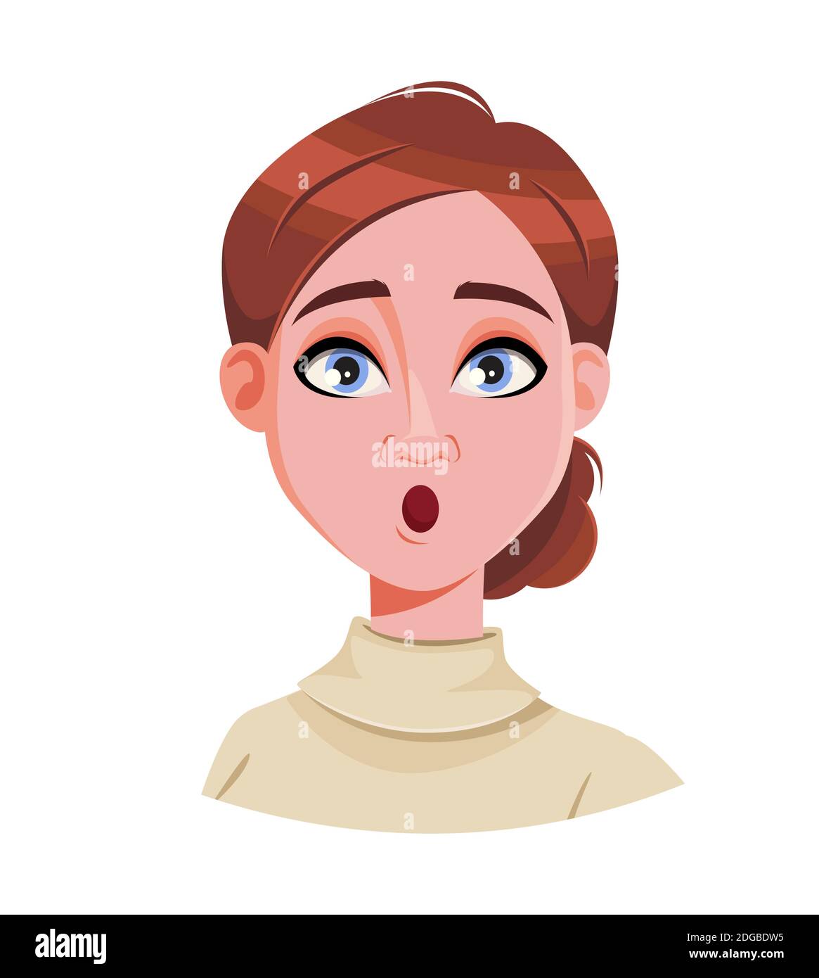 Shocked Cartoon Expression