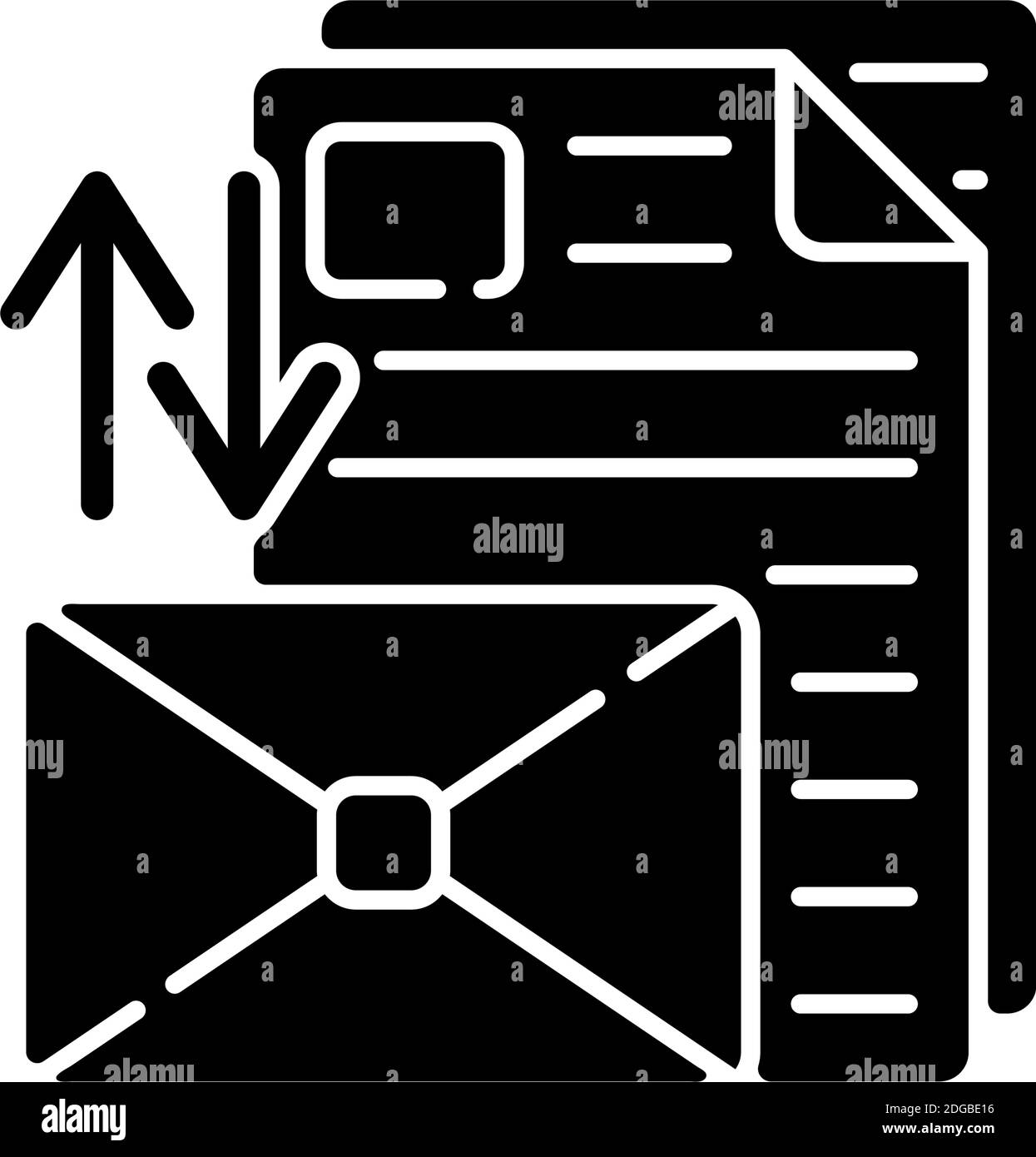 Letter Sorting Stock Vector Images - Alamy