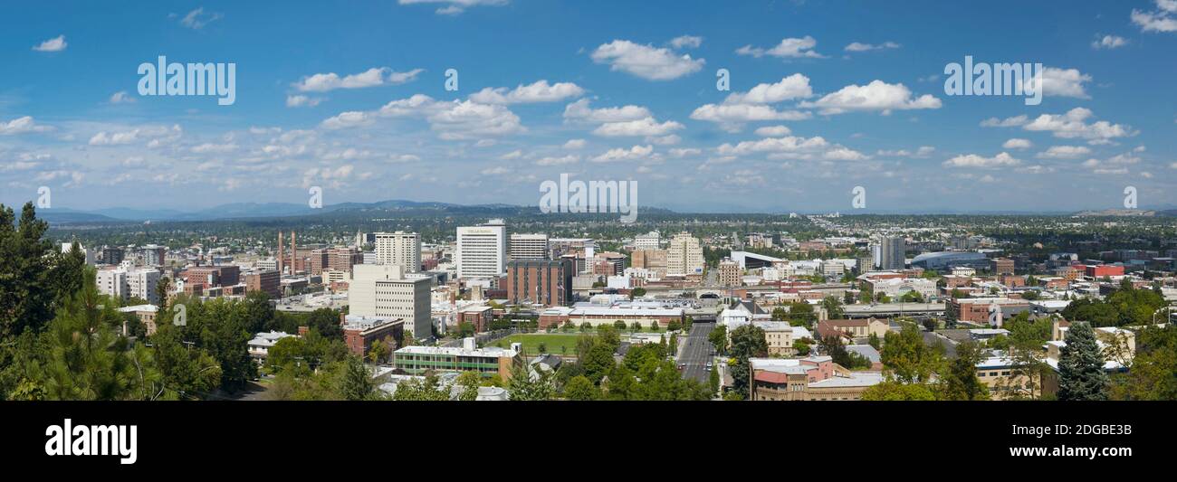 Downtown spokane washington hi-res stock photography and images - Alamy