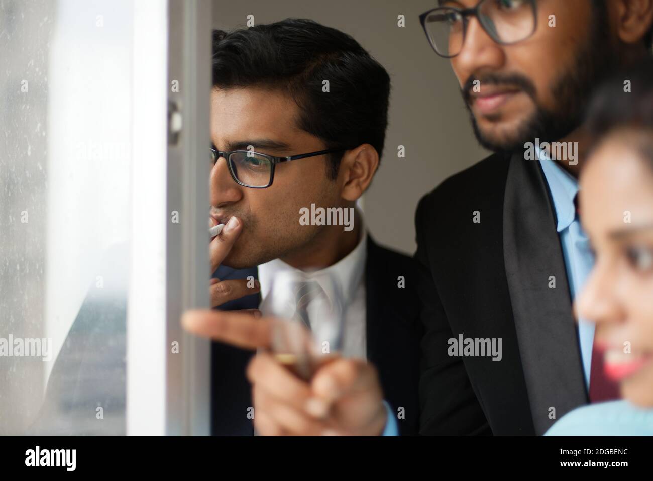 Corporate meetings between young and energetic Indian Bengali bosses ...