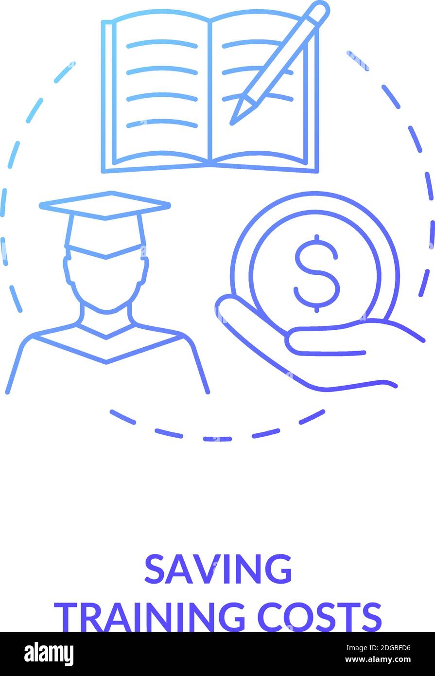 Cost saving training Cut Out Stock Images & Pictures - Alamy