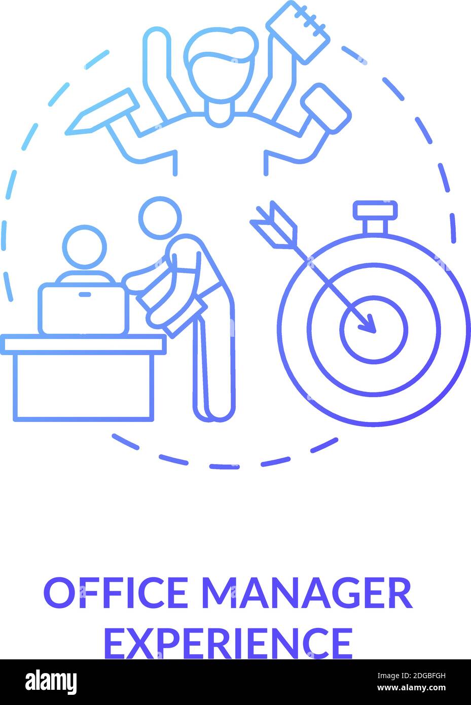 Office manager experience dark hi-res stock photography and images - Alamy