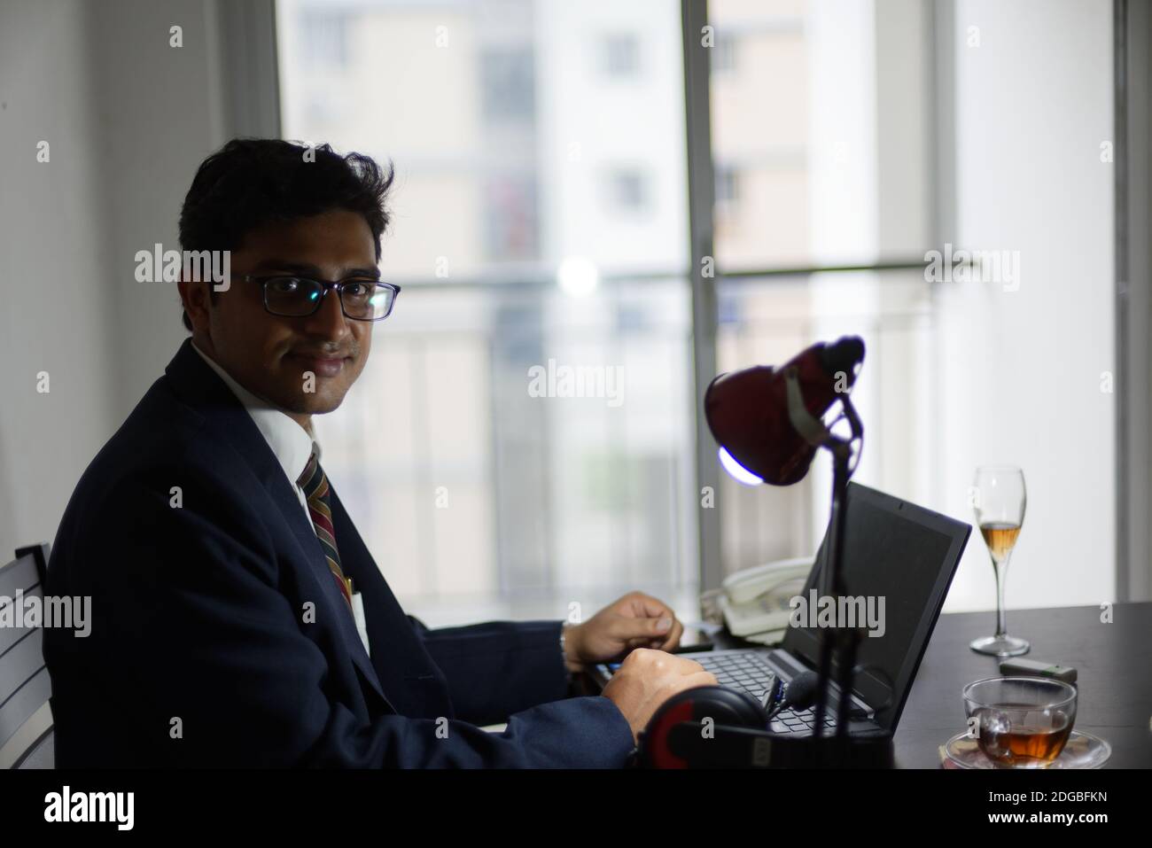 Indian telecaller hi-res stock photography and images - Alamy