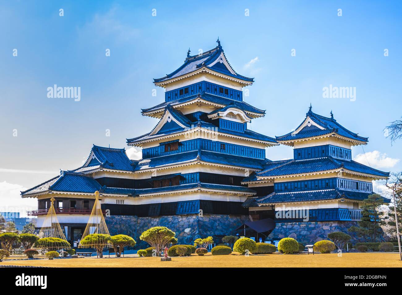 Matsumoto Castle Exterior, Nagano, Japan Stock Photo - Alamy