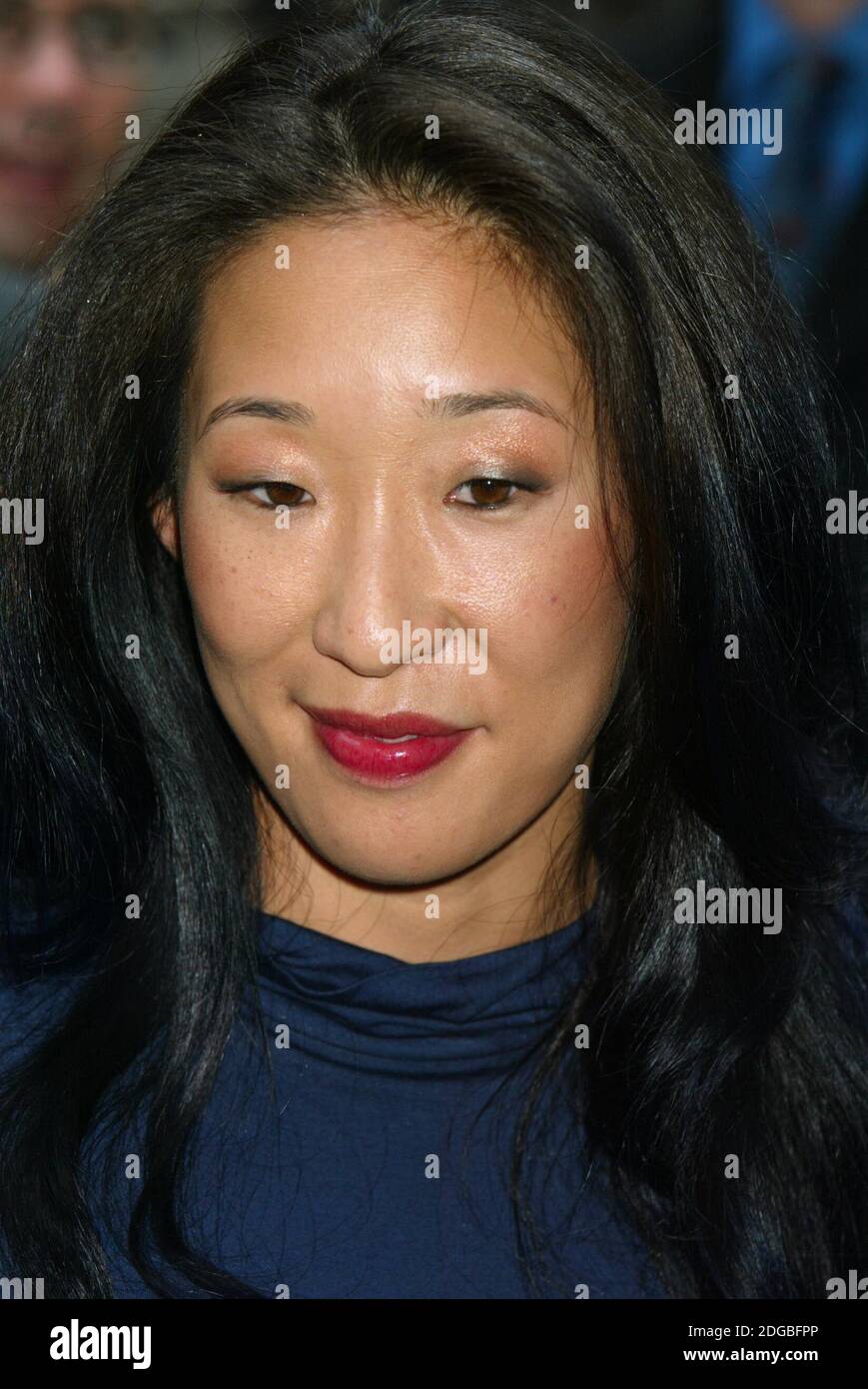 NEW YORK, NY- MAY 18: Sandra Oh arrives at the 2004-05 ABC Network ...