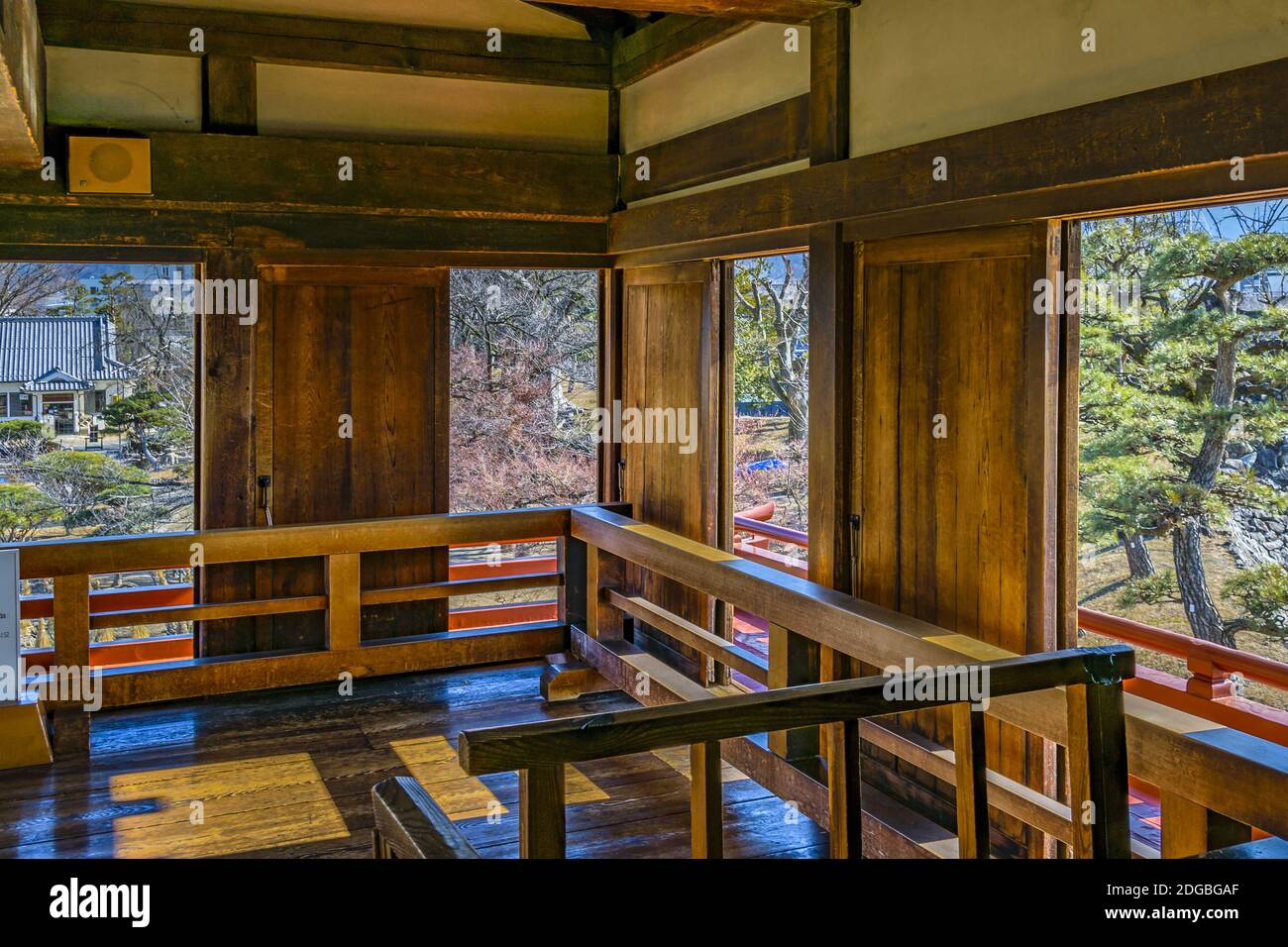 Japanese castle interior hi-res stock photography and images - Alamy