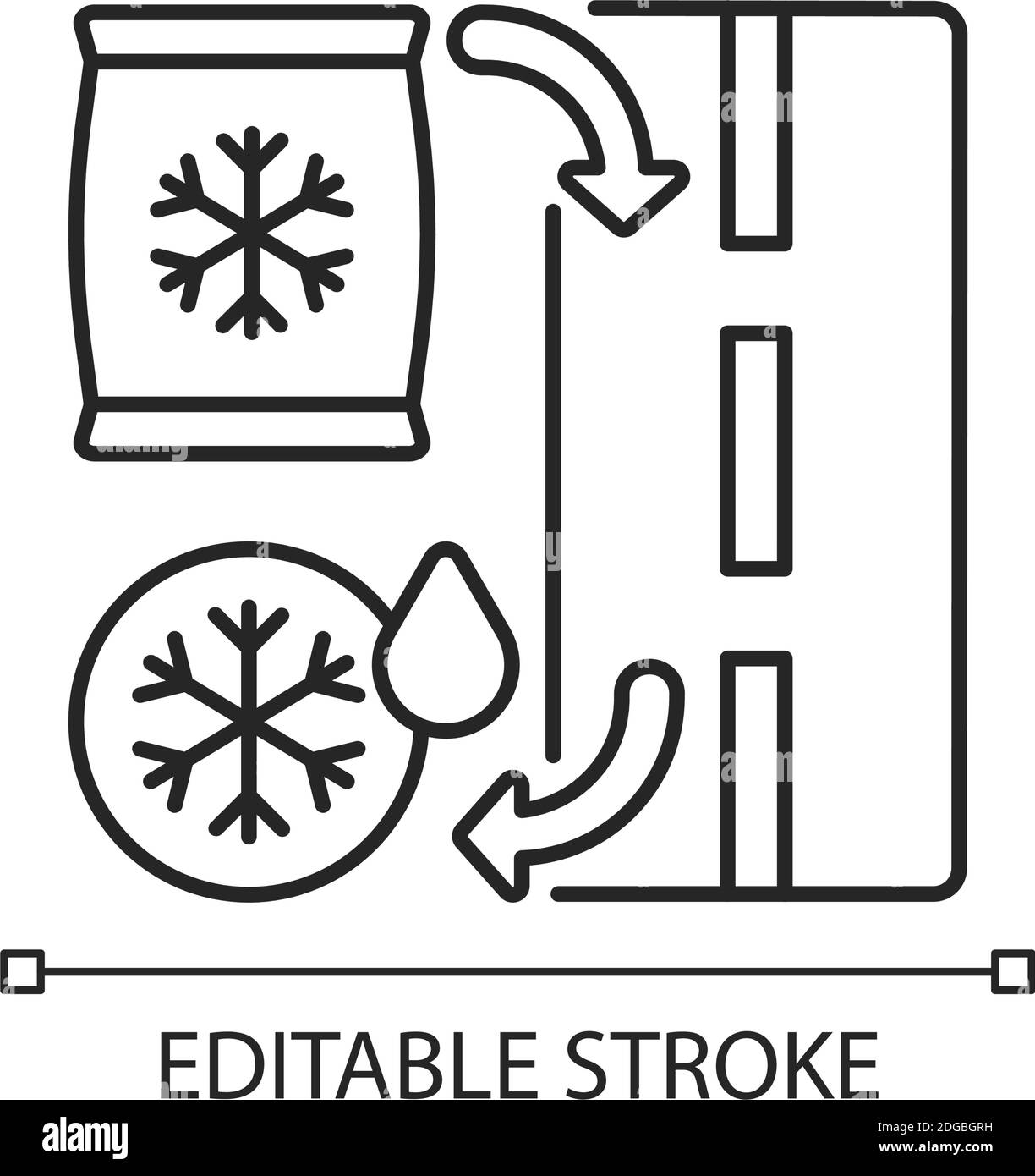 Aircraft de icing Cut Out Stock Images & Pictures - Alamy