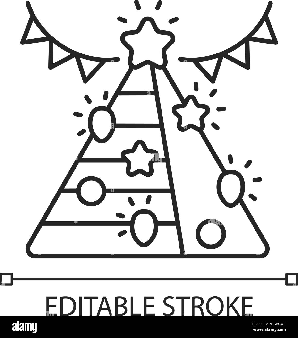 Installation linear icon Stock Vector Image & Art - Alamy