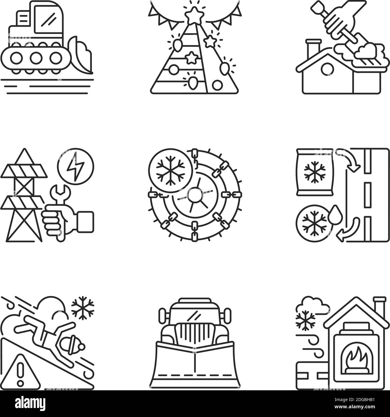 Ice city winter Cut Out Stock Images & Pictures - Alamy