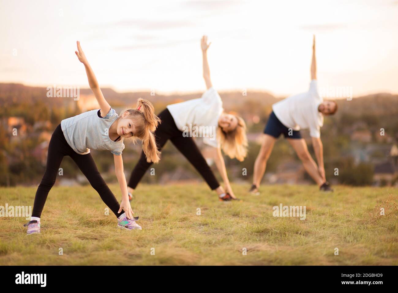 Parents instill sports habits in their child by example, focus on child ...