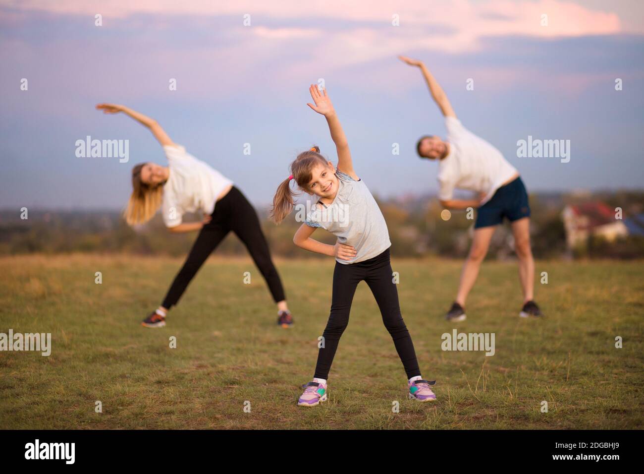 Parents instill sports habits in their child by example, focus on child ...