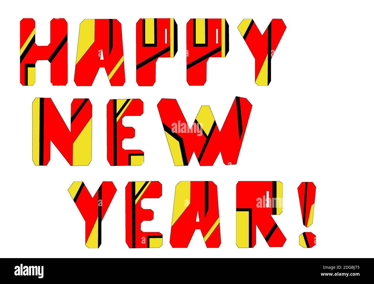 Christmas background english text Cut Out Stock Images & Pictures - Alamy