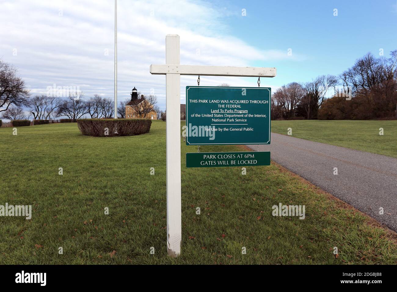 Old Field Lighthouse Long Island New York Stock Photo - Alamy