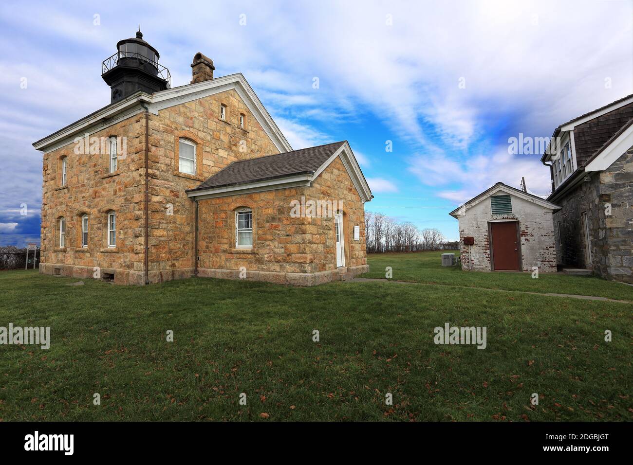 Old Field Lighthouse Long Island New York Stock Photo - Alamy