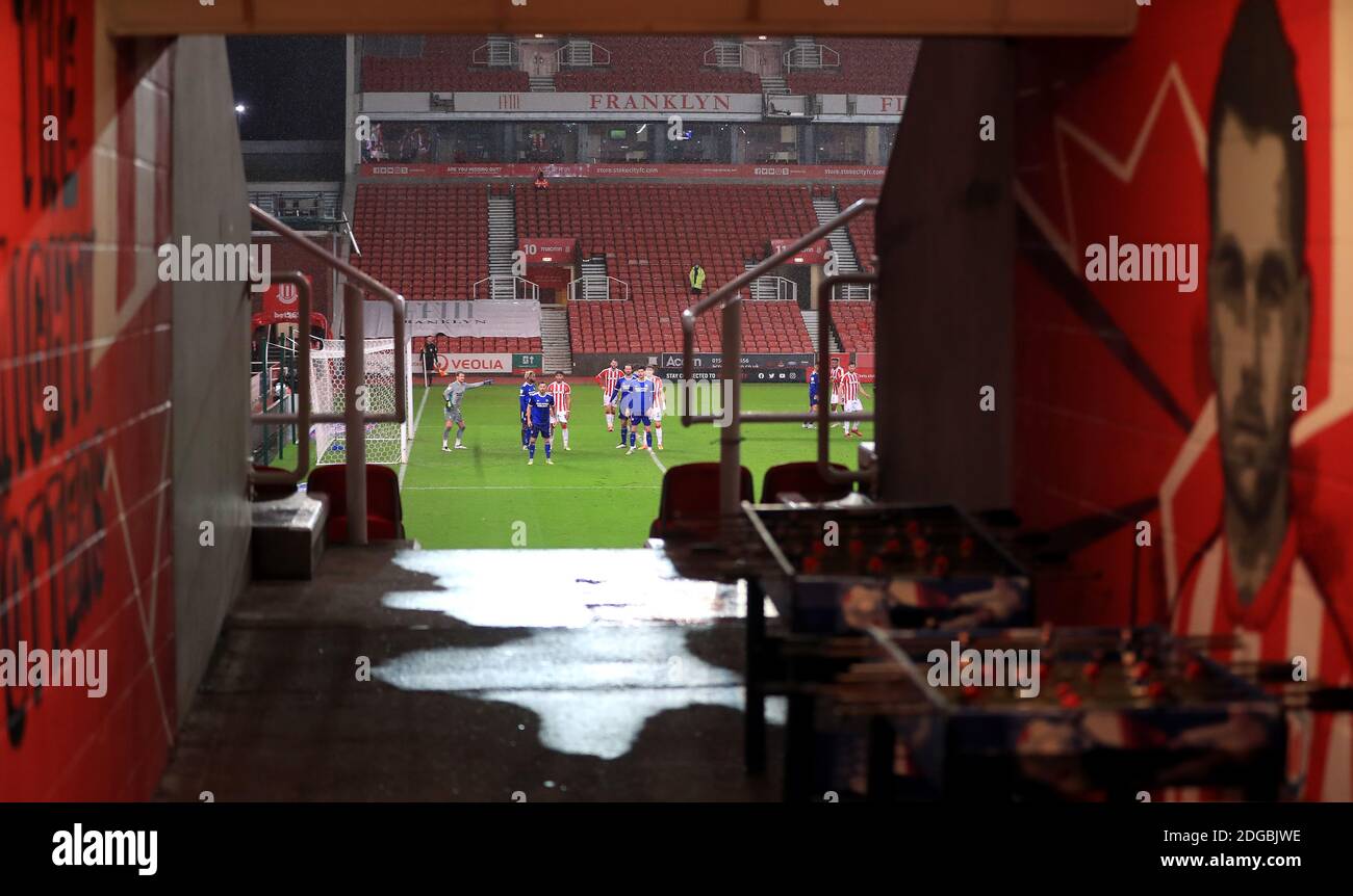 Soccer pitch corner stands hi-res stock photography and images - Alamy