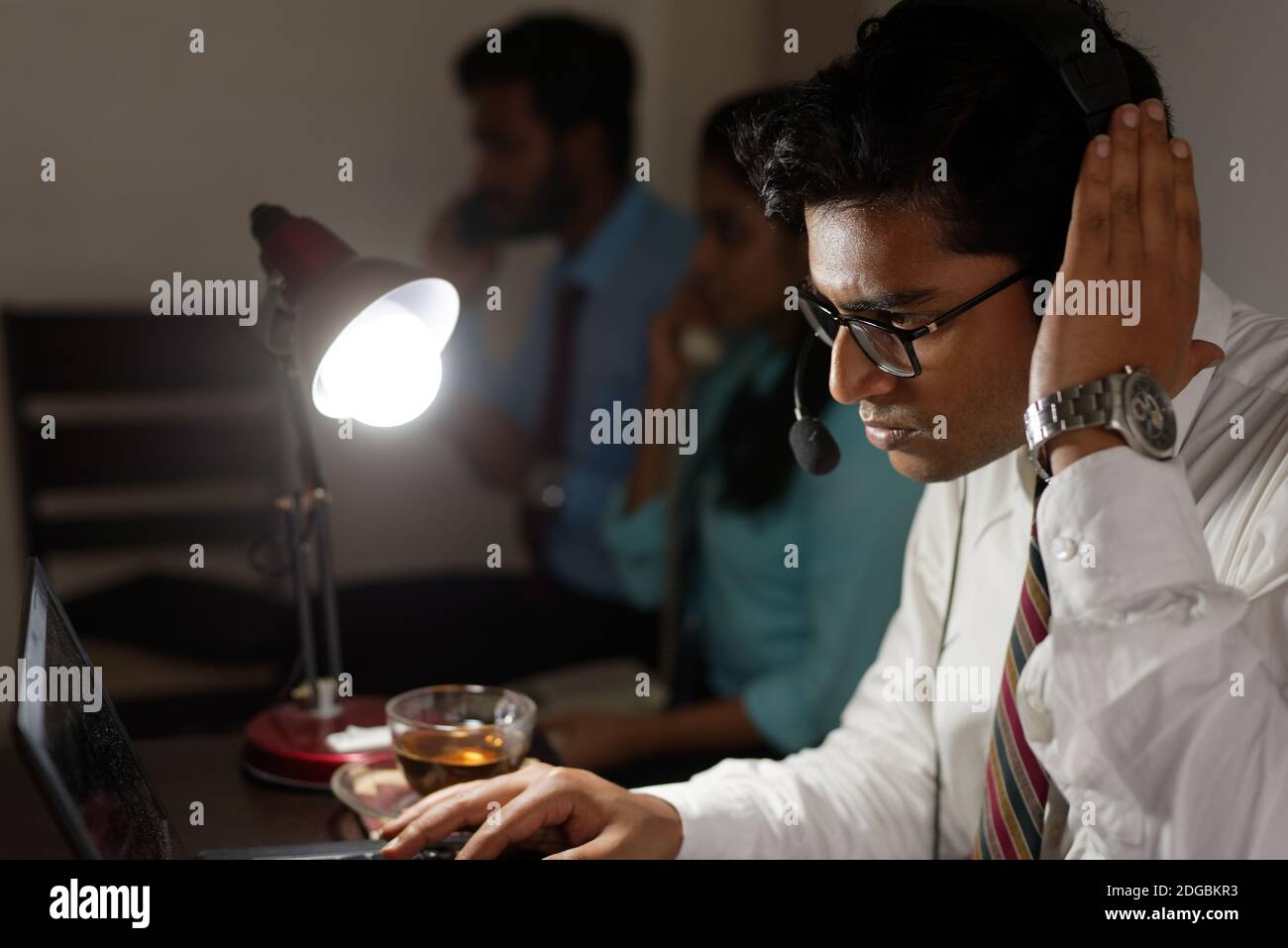 Indian telecaller hi-res stock photography and images - Alamy