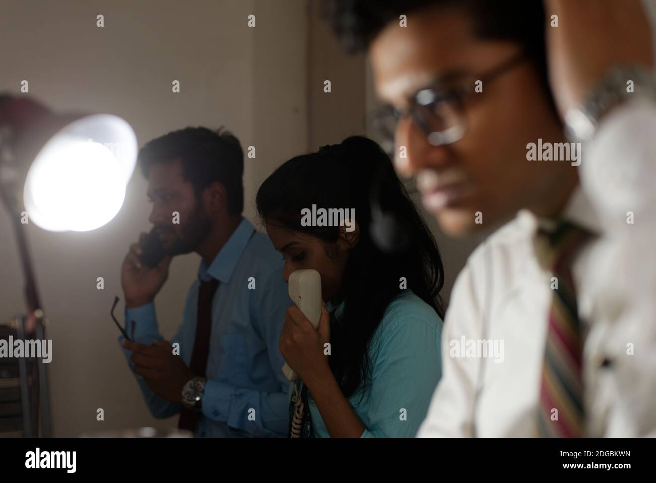 Indian telecaller hi-res stock photography and images - Alamy