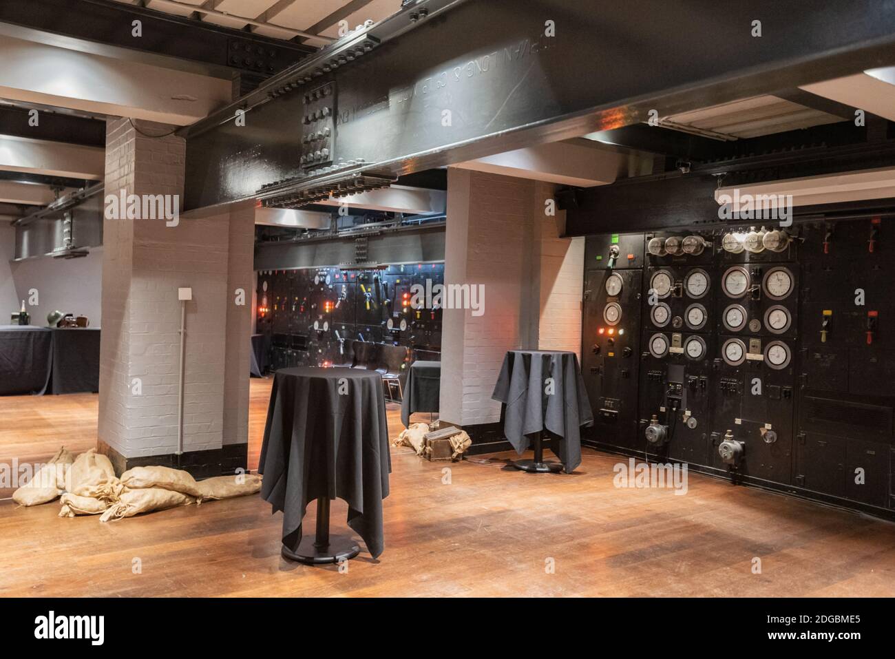 Churchill war rooms interior hi-res stock photography and images - Alamy
