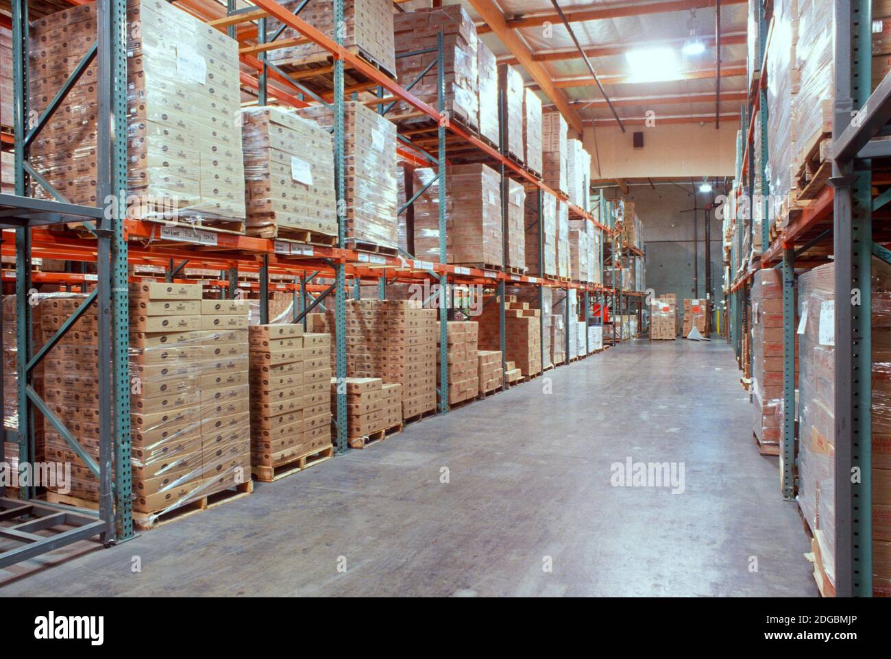 1990s Warehouse Interior, USA Stock Photo - Alamy