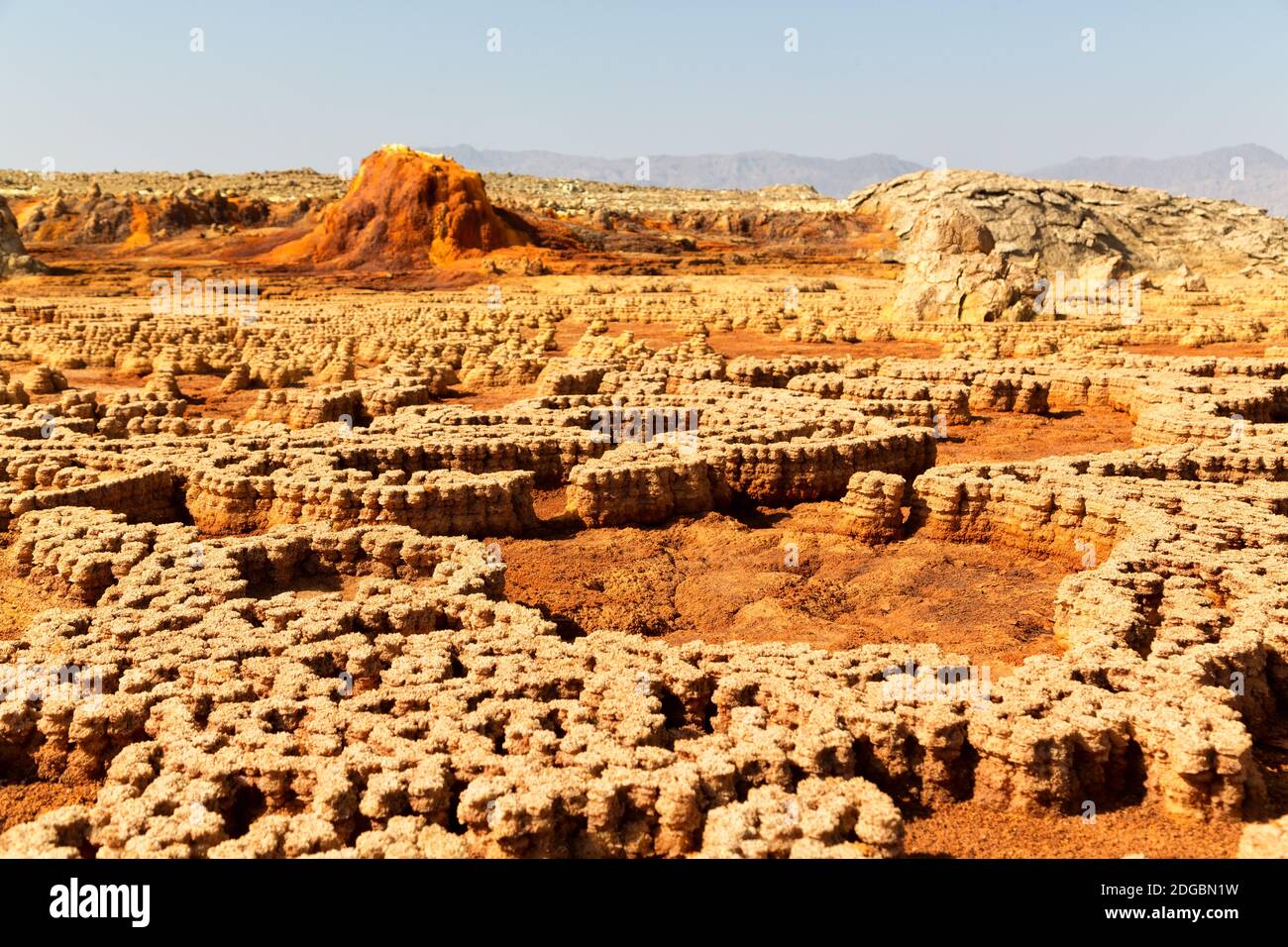 In danakil ethiopia africa the volcanic depression Stock Photo - Alamy