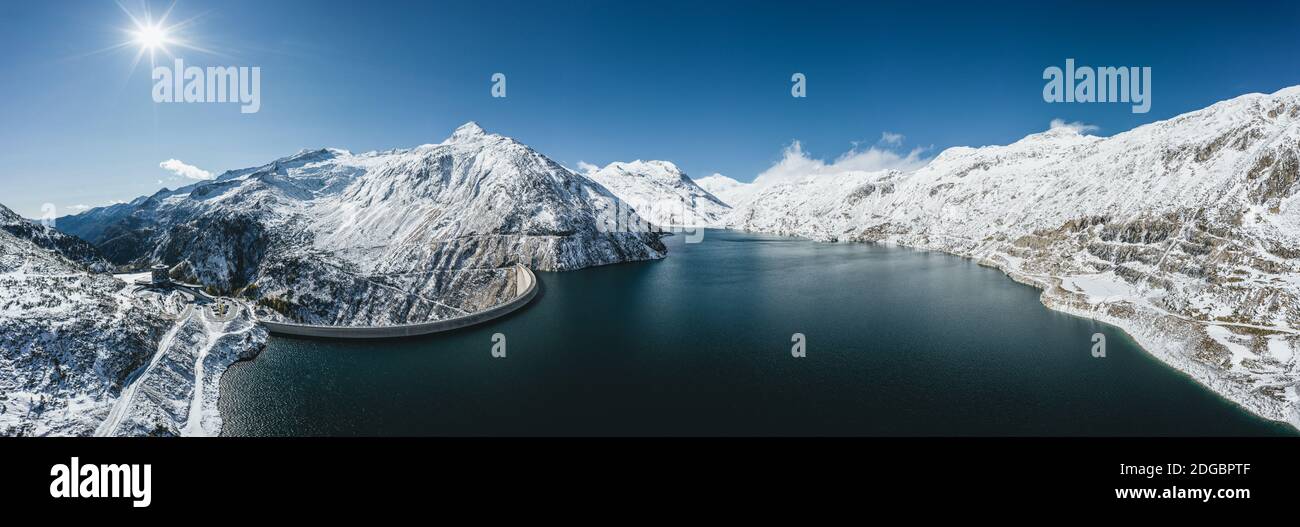 Alpine dam hi-res stock photography and images - Alamy