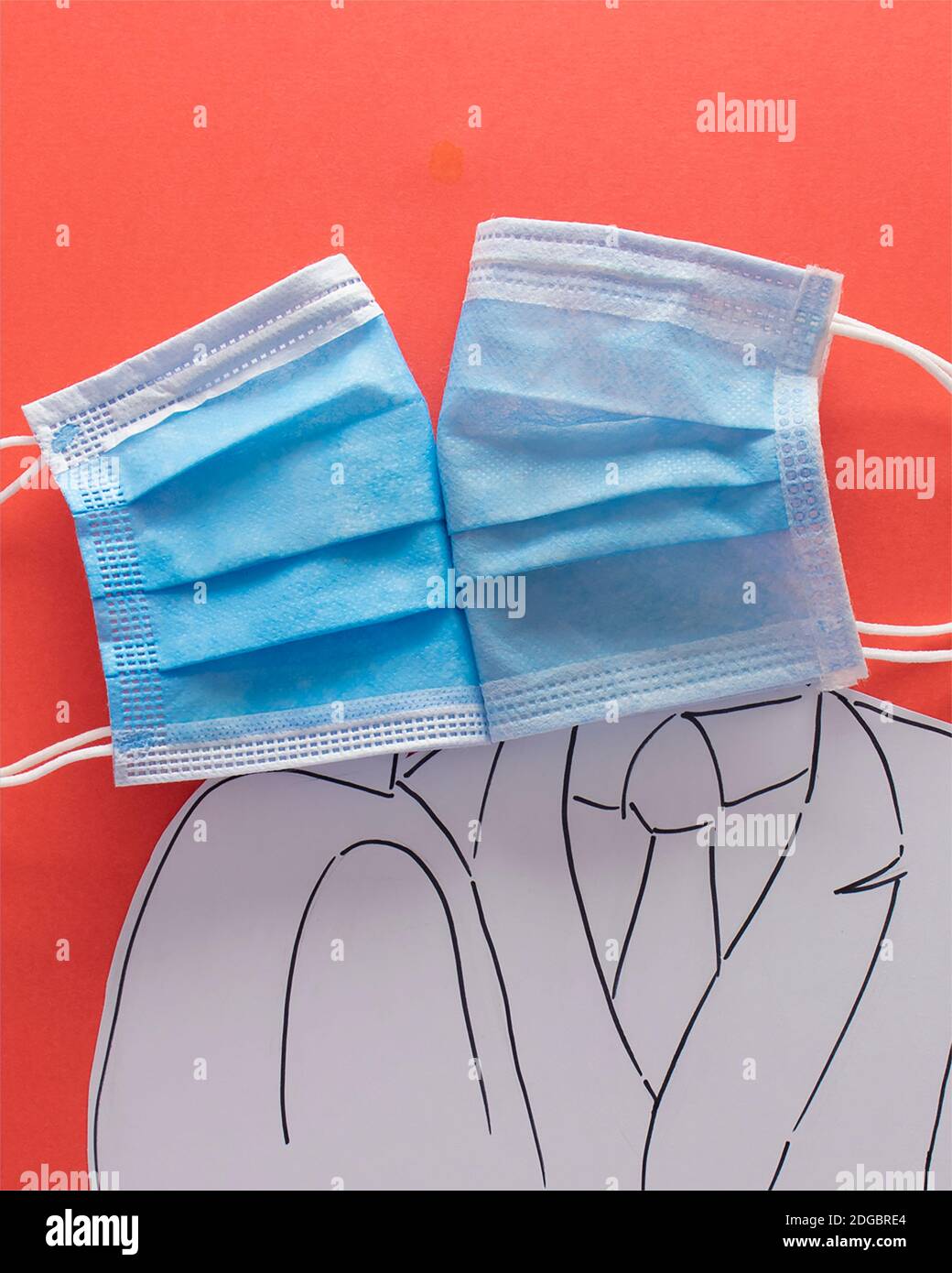 Two conceptual people, kissing through face masks Stock Photo - Alamy